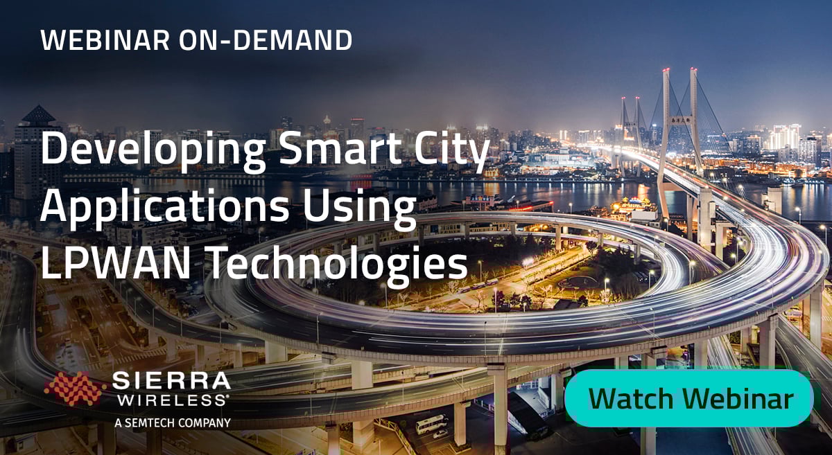 Developing Smart City Applications Using LPWAN Technologies